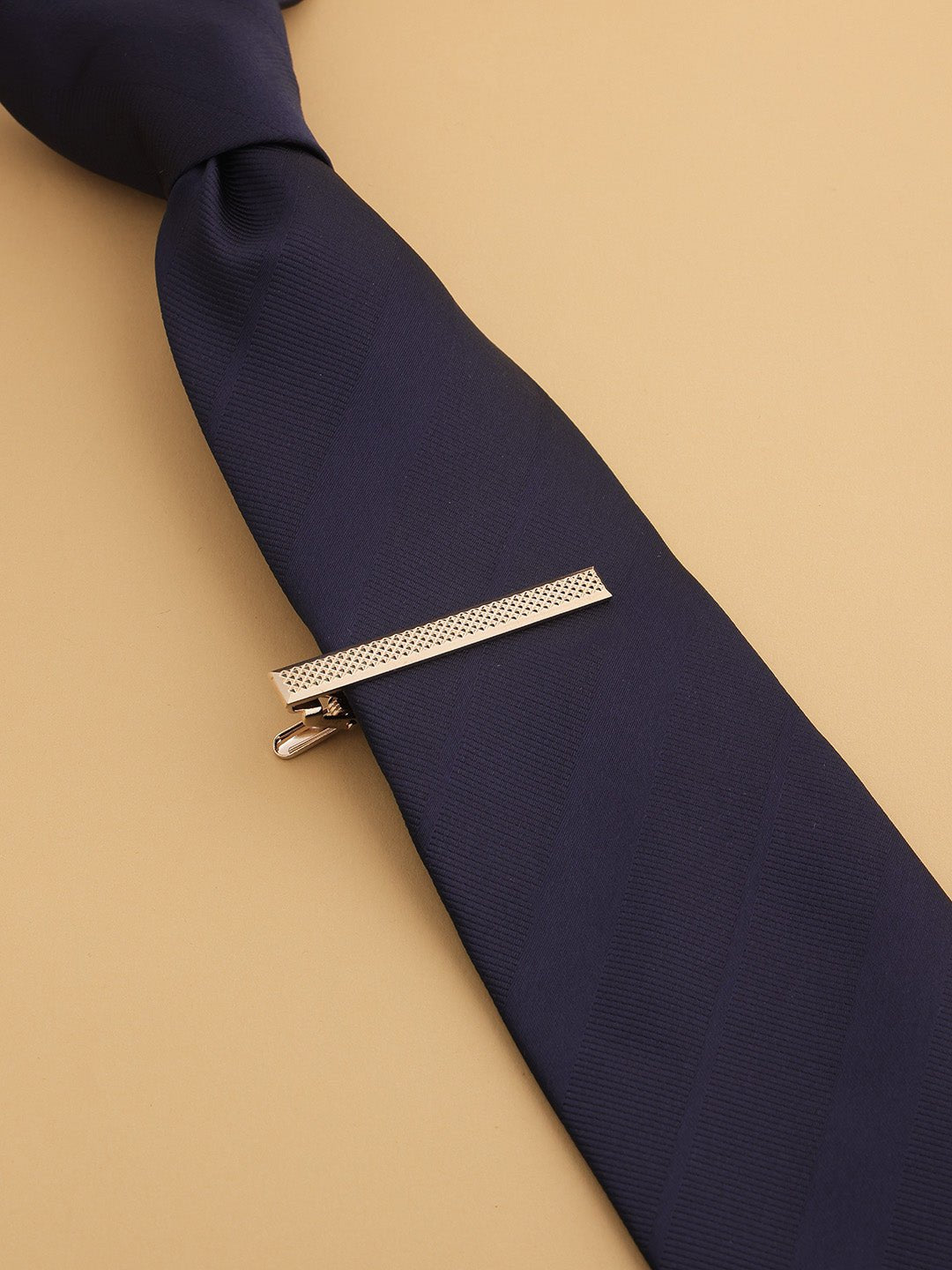 Golden Geometric Tie Clip